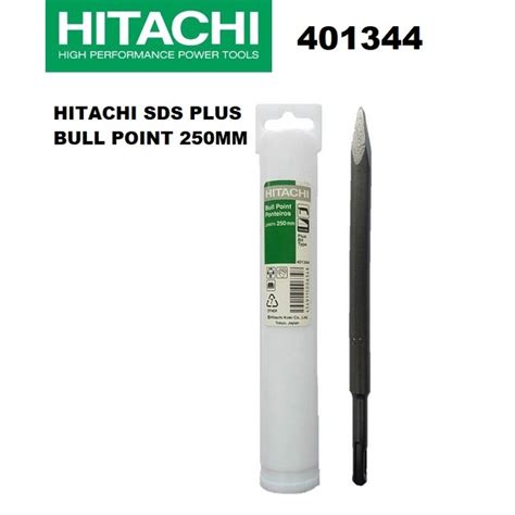 Hitachi Sds Plus Bull Point Chisel 250mm 401344 Shopee Malaysia