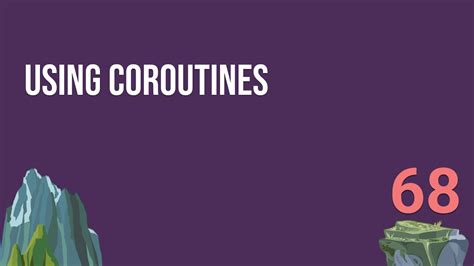 68 Using Coroutines Unity Top Down Tutorial Youtube