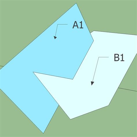 Overlapping Polygons In 3d Their Projections In 2d And The Line Of Download Scientific Diagram