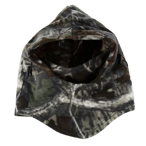 Камуфляжная термальная полиэфирная зимняя Лыжная шапка с капюшоном для шеи Rz 016