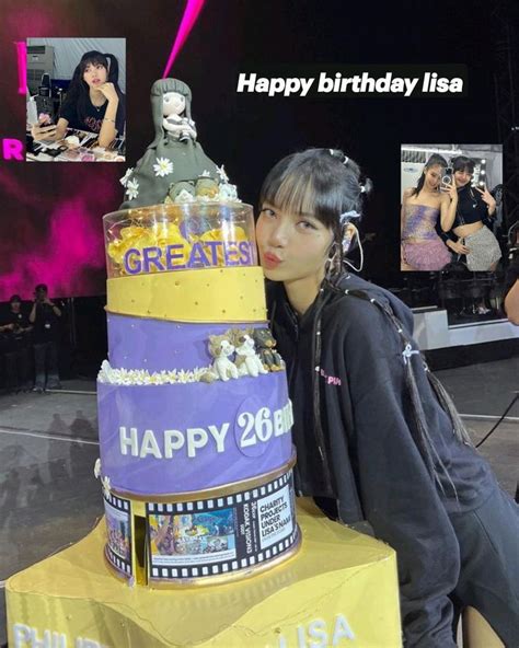 Happy Birthday Lisa Lisa Blackpink Lisa Blackpink