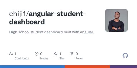 GitHub Chiji Angular Student Dashboard High School Student Dashboard Built With Angular