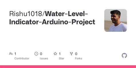 GitHub Rishu Water Level Indicator Arduino Project