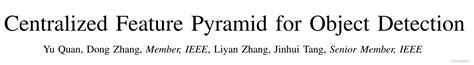 基于yolov5的cfpnet Ecvblock的小目标检测，即插即用，助力检测涨点yolov5yolov7魔术师 Csdn专栏