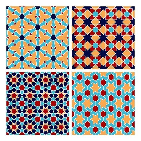 Módulos Y Submodulos Watercolor Flower Vector Geometry Pattern Vector Flowers