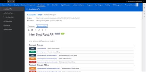 Ion Api Gateway Suite For Infor Birst Infor Marketplace
