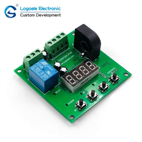 DC Current Detection Sensor With Display Logoele