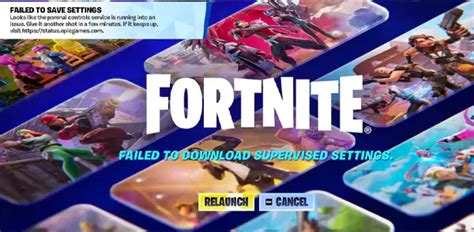 Fortnite Failed To Download Supervised Settings Fix Now