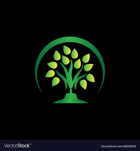 Women Tree Icon With Body Logo Design Royalty Free Vector