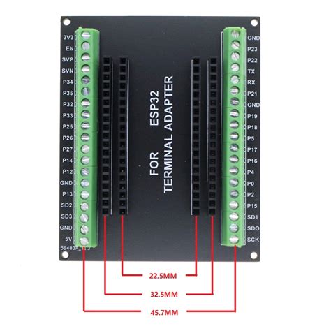 Conseil Dextension Deve Carte Esp32 Gpio 6 000 Compatible Avec La Carte De Développement Wifi