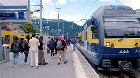 Interlaken Ost Train Station Switzerlandical