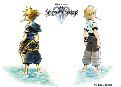 🔥 Free Download Kingdom Hearts Sora And Roxas Wallpaper By Fut Greve By