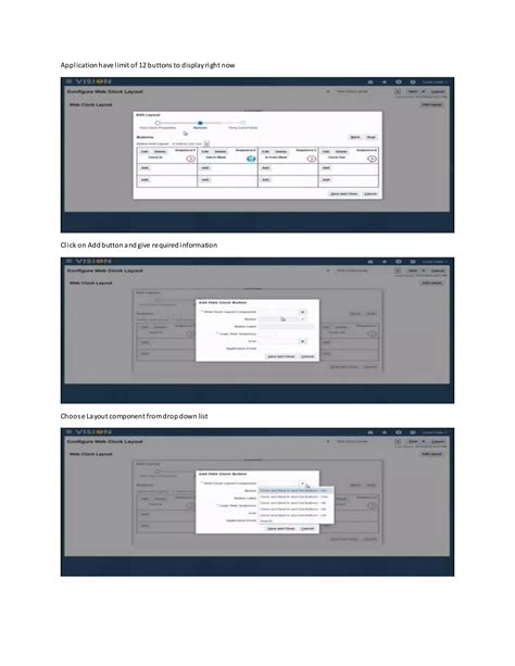 Oracle Fusion Web Clock Setuporacle Time And Labor Docx