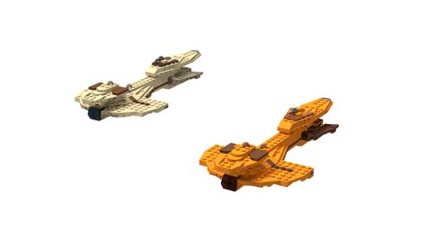 Lego Moc Cardassian Ekoor Class Starship By Legendaj Rebrickable