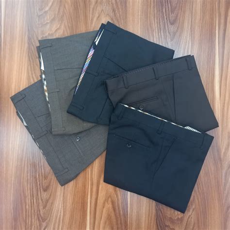 خرید و قیمت شلوار پارچه ای مردانه پارچه مطهری و برک و ، راستهنصف