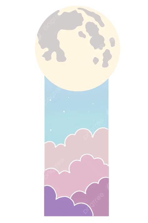 미적 책갈피 책갈피 하늘 미적인 Png 일러스트 및 Psd 이미지 무료 다운로드 Pngtree