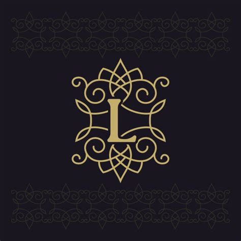 L Monogram Logo Illustrations Royalty Free Vector Graphics And Clip Art