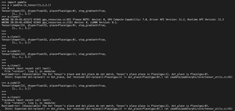 Bug Tensor Clone Gpu Id Issue Paddlepaddle Paddle Github
