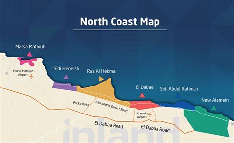 North Coast Map