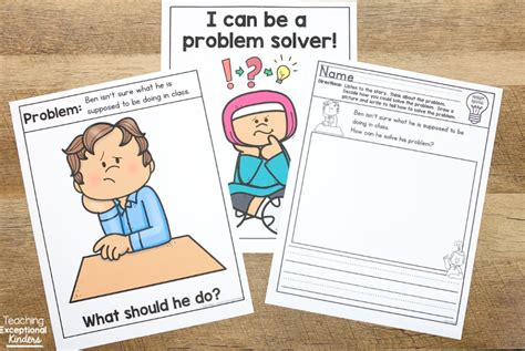 How To Teach Problem Solving In Kindergarten Teaching Exceptional Kinders