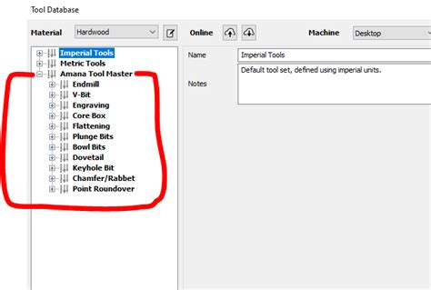 Importing And Exporting Tool Databases Shapeoko Carbide 3D