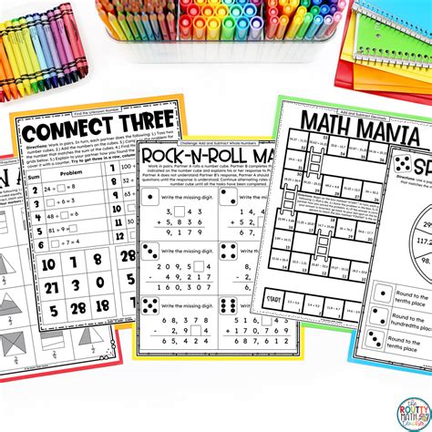 Small Group Math Activities The Routty Math Teacher