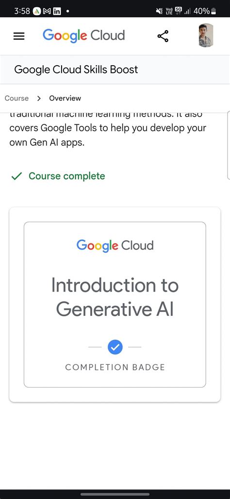 Suyash Khaimariya On Linkedin Got Badge Of Complete Course In Ai
