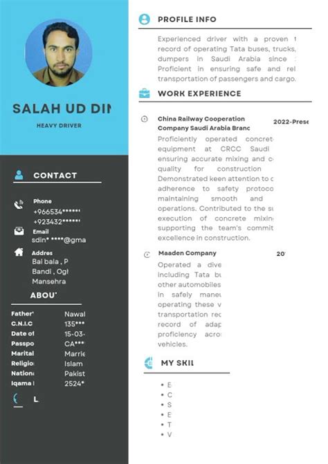 World Class Cv Format Saudi Arabia Cv Format Uae Cv Design Resume