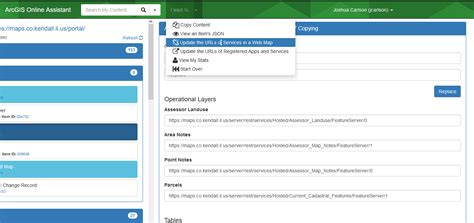 Swapping Out Rest Urls And Item Ids In Webmap Json Esri Community