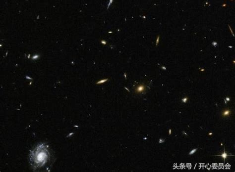 美國宇航局發布哈勃拍攝星系團照片 每日頭條