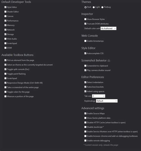 prevent firefox from clearing network log on reload missing pref
