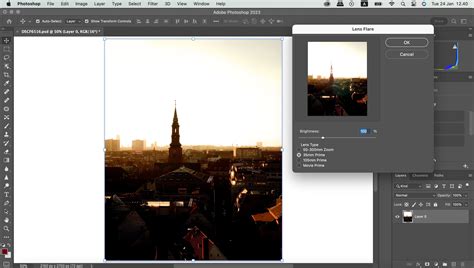 How To Add Lens Flare To A Photo Using Photoshop