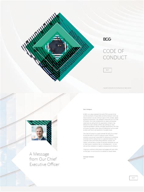Bcg Code Of Conduct Pdf