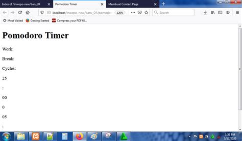 Cara Membuat Aplikasi Podomoro Timer Dengan Javascript Inwepo