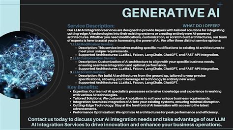 Build Generative Ai Applications On Custom Llm And Prompts By Datafya Fiverr
