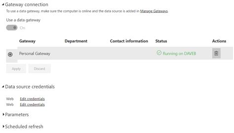 Solved Scheduled Refresh Greyed Out Microsoft Fabric Community