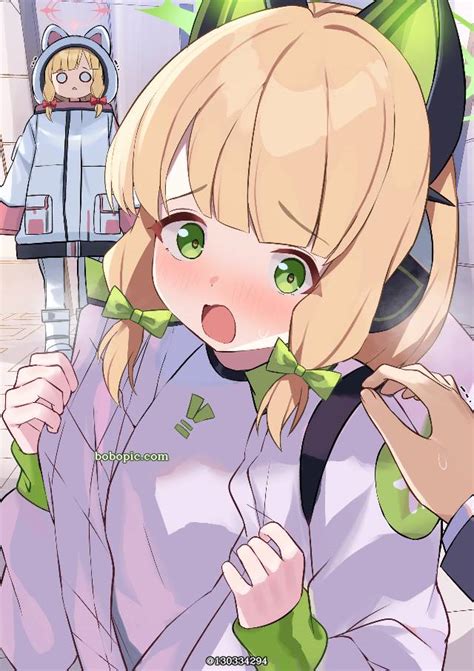 蔚蓝档案才羽绿才羽桃井图片尺寸1523x2157 Bobopic