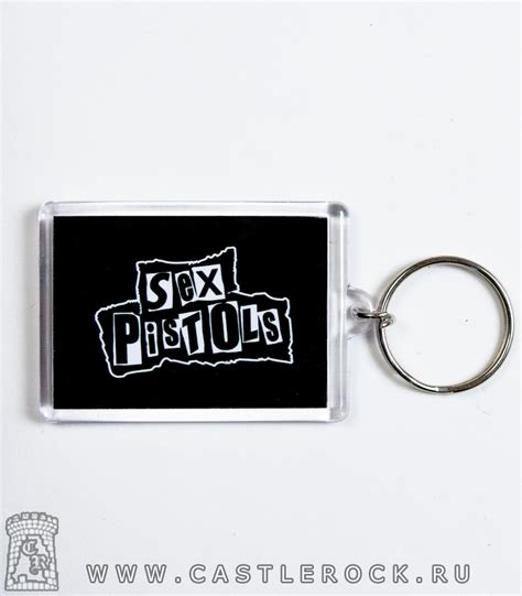Брелок Sex Pistols лого флаг Великобритании — Брелоки — Рок магазин атрибутики Castle Rock