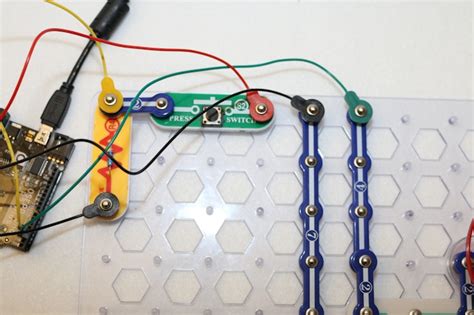 snap circuits® button controlled launcher