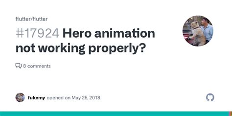Hero Animation Not Working Properly Issue Flutter Flutter Github
