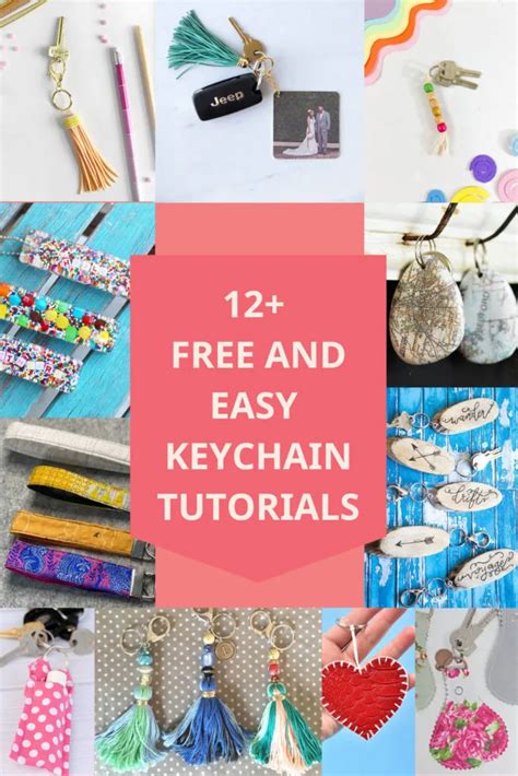 Diy Keychain Tutorial 12 Free And Easy Keychain Projects Upcycle My Stuff