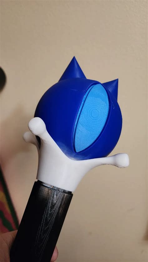 Blue Eye Jester Scepter Free 3d Print Model Makerworld