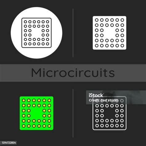 Cpu 插座深色主題圖示向量圖形及更多中央處理器圖片 中央處理器 主機板 主題 Istock