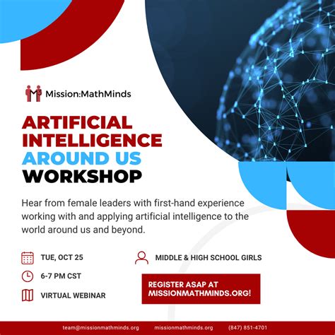 Artificial Intelligence Around Us Workshop Mission MathMinds