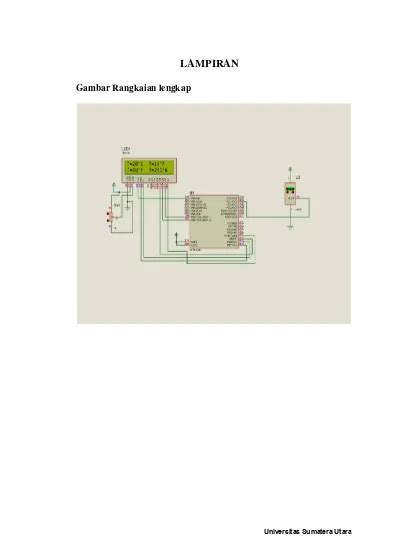 Alat Ukur Temperature Ruangan Menggunakan Sensor Lm35 Melalui Display Berbasis Mikrokontroler