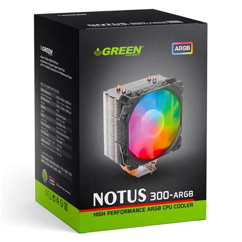 فن Cpu گرین مدل Notus 300 Argb آی تی هوم
