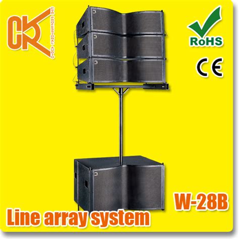 Dual Inch Line Array System W Rms Power Handling Db Max Spl Features Water Proof