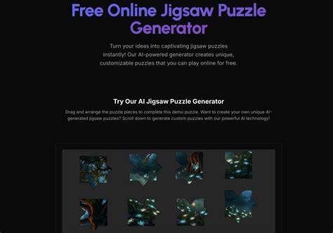 Ai拼图生成器 在线免费创建自定义拼图