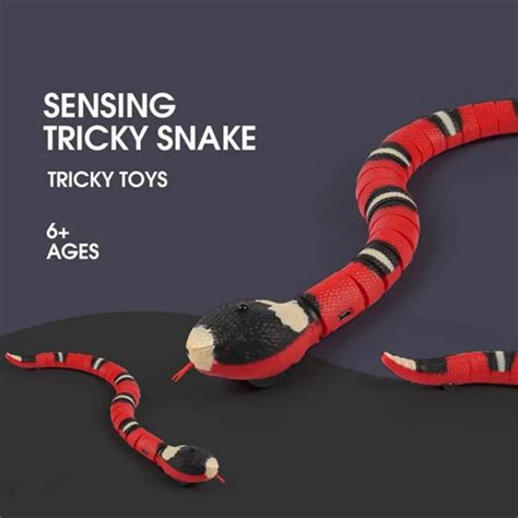 Handkontrollerad avkänning Fjärrkontroll Snake RC Orm Katt Interaktiva