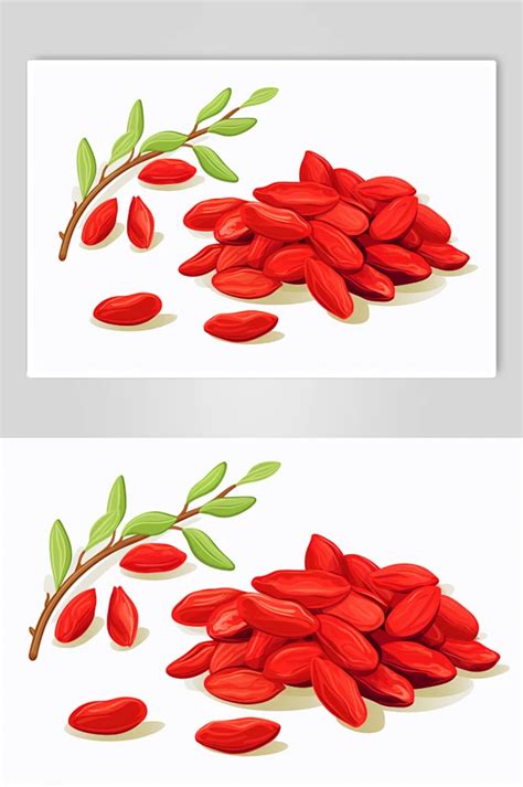 Ai数字艺术枸杞中草药药材插画 众图网图片129图片素材 花瓣网 Ai数字艺术枸杞中草药药材插画 众图网图片129图片素材 花瓣网